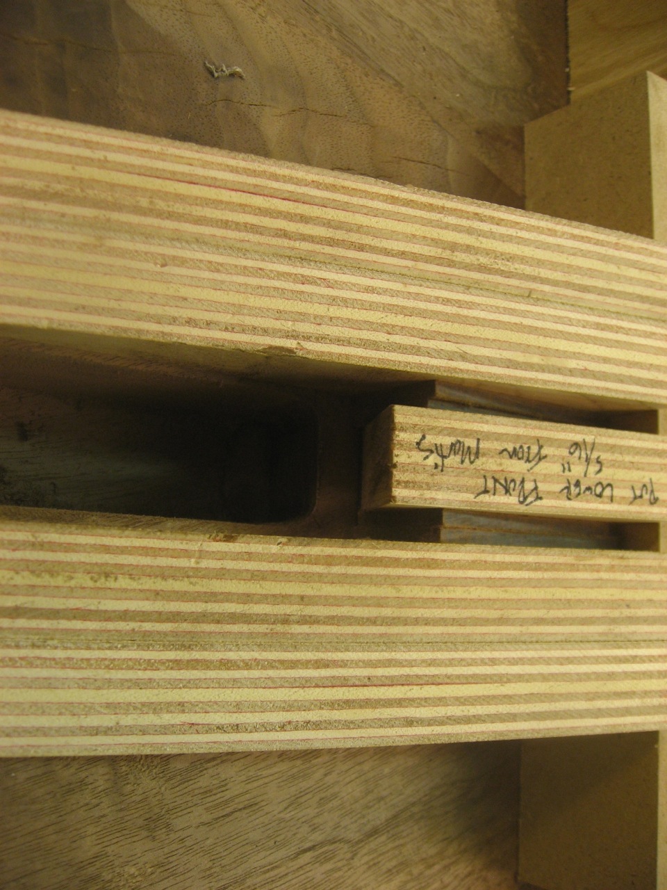 Template to make an angled end to a mortise – Highland Woodworking Blog
