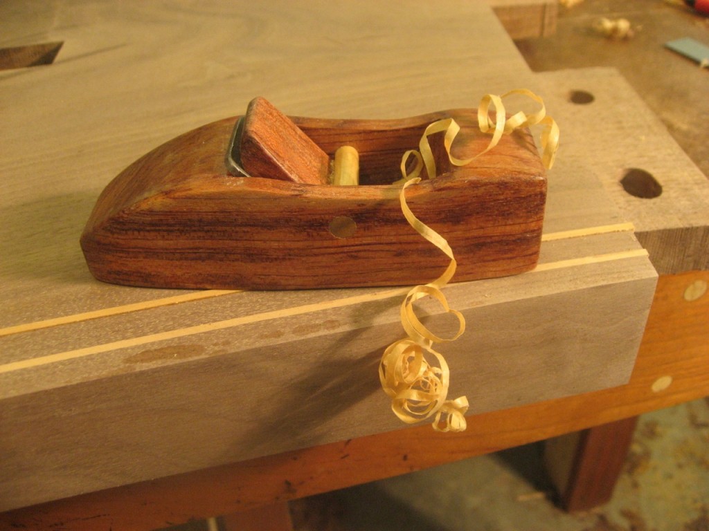 Using a Hock Block Plane to smooth down the inlay – Highland ...